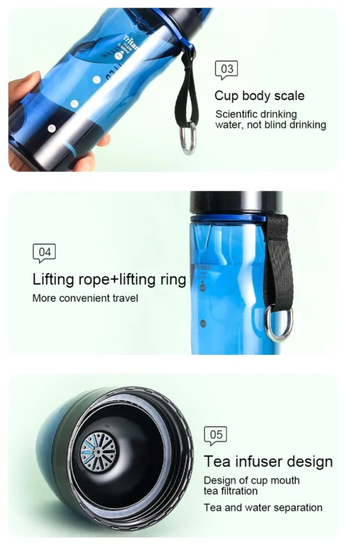 Outdoor Water Bottle (700 ml) - WizzWell